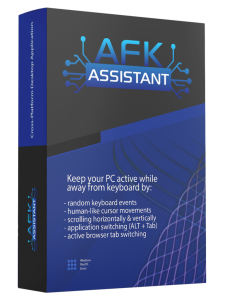 AFK-Assistant | Keep your PC active while you are away from keyboard.